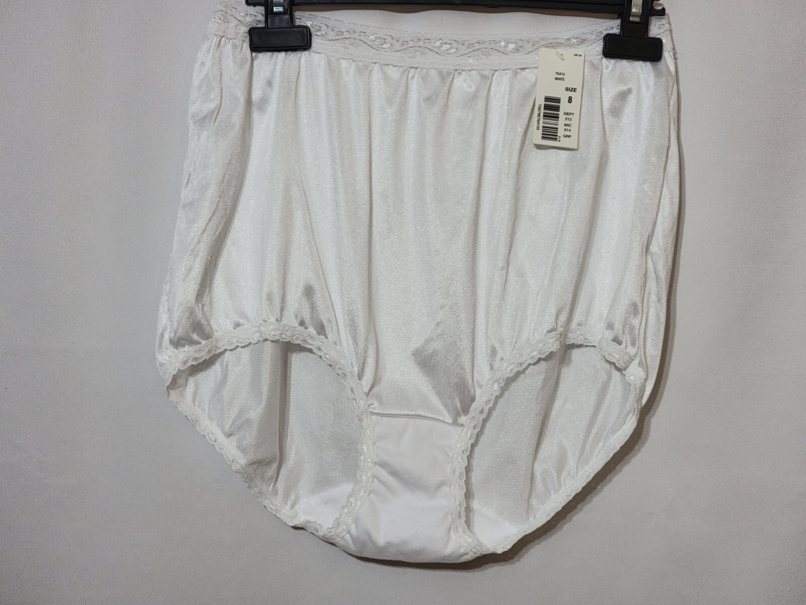 VINTAGE COTILLION SHINY FULL CUT BRIEFS PANTIES DOUBLE SIDED COTTON ...