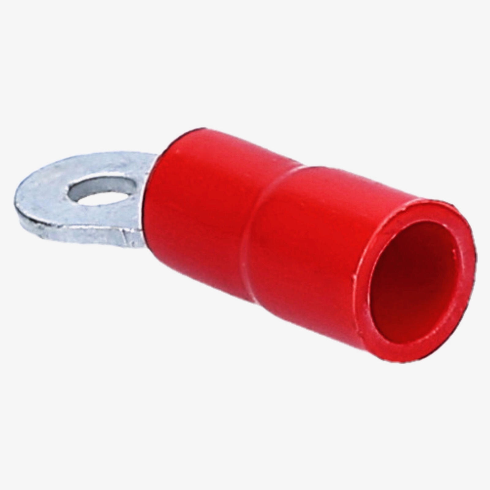 100 Piece Ring Crimp Terminal Insulated M2 Red Brass Ring Shape Cable ...