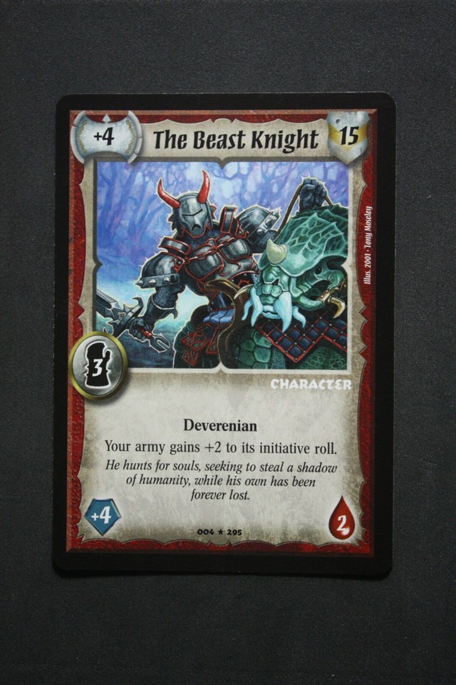 AEG Warlord: Saga of the Storm CCG/TCG * Rare * Character Single Cards ...