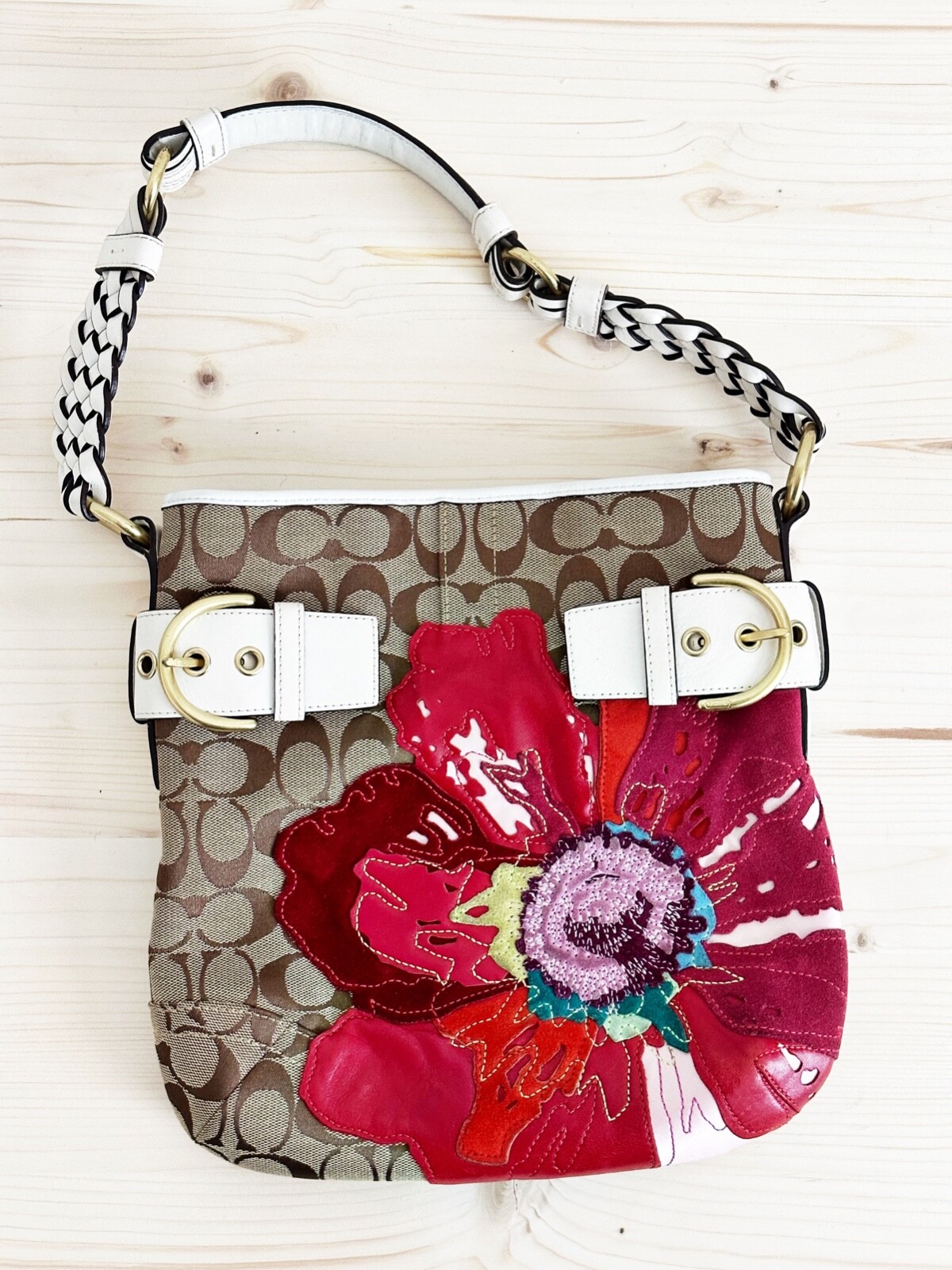 Limited Edition Coach Poppy Floral Signature Jacquard… - Gem