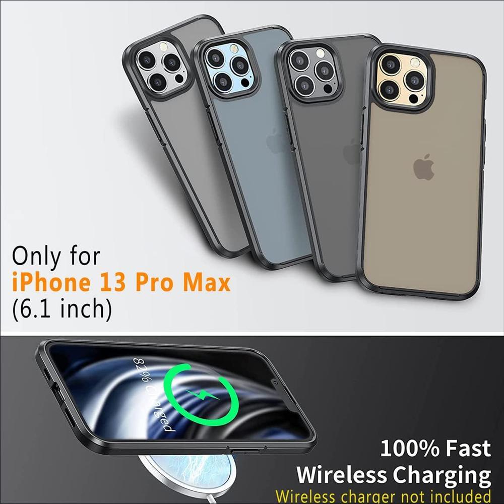 Impulse Back Cover Case Compatible with iPhone 13 Pro Max (TPU+PC ...