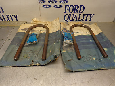 FORD E0TZ-5705-A Rear Axle U Bolts Nuts 10-1/4" L 4-3/8" OC 5/8" D Qty ...