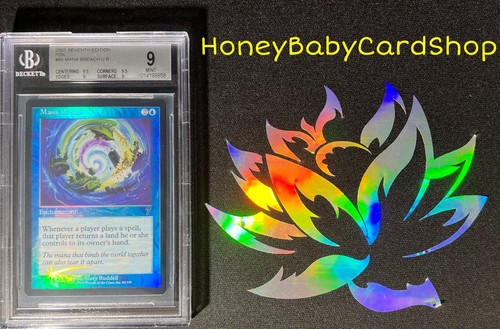 MTG Seventh Edition Foil 2001 Mana Breach BGS 9.0Q++ (Quad++) MINT ...