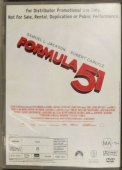 Formula 51 - Samuel L. Jackson, Racing, Action - Pre-Owned (R4) (D283 ...