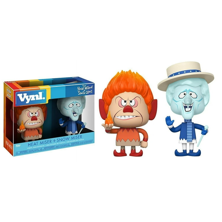 Funko VYNL.: The Year Without a Santa Claus - WB-2 Pack-Heat Miser&Snow ...