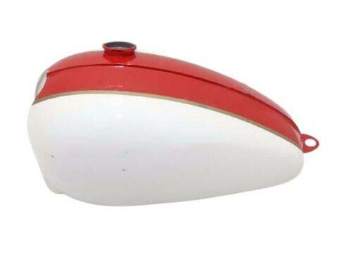 Triumph T120 Red And White Painted Gas Fuel Petrol Tank/FIT FOR | eBay