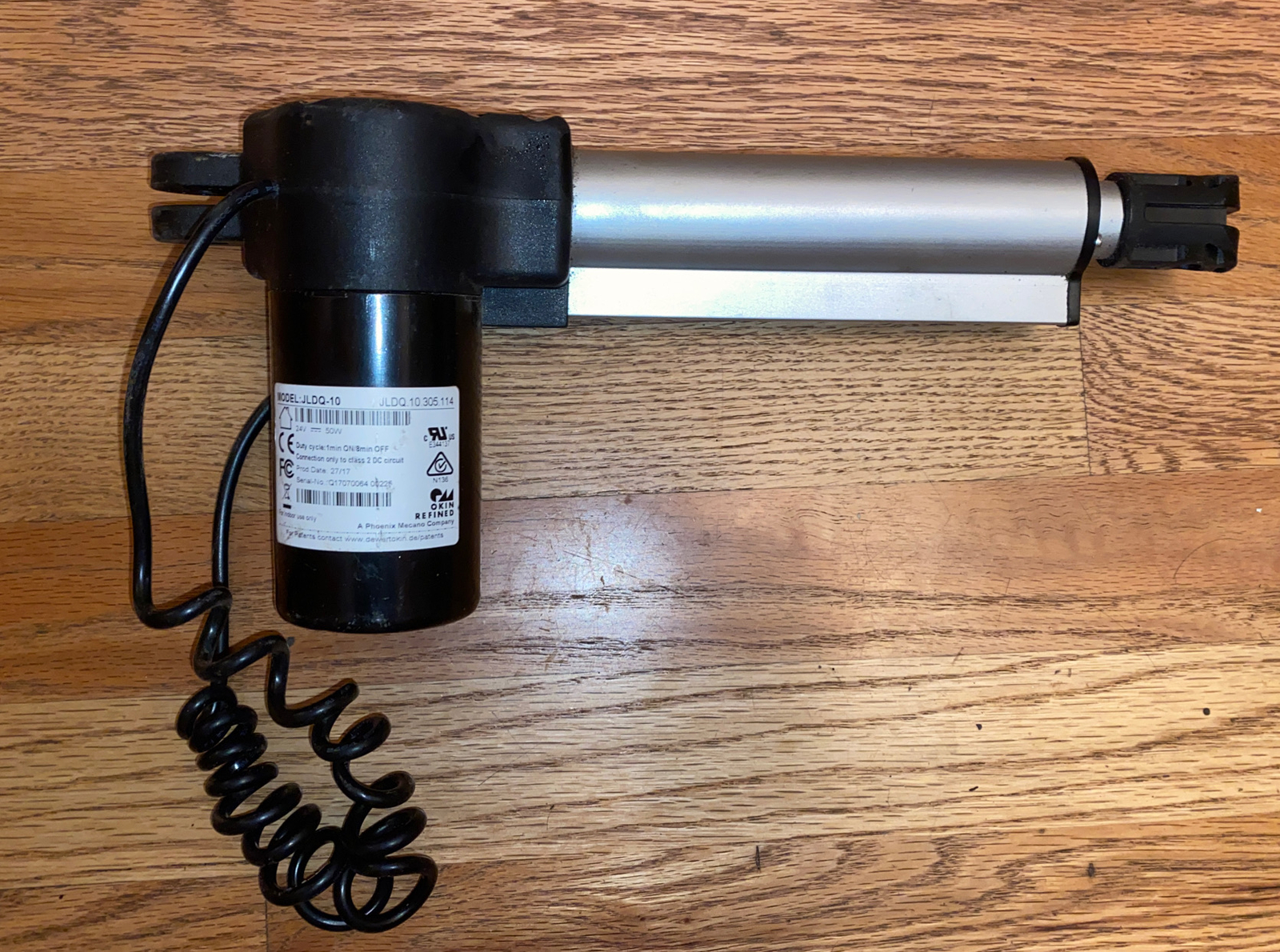 OKIN Refined-R Adjustable Bed or Recliner Motor Actuator JLDQ-10. 305 ...