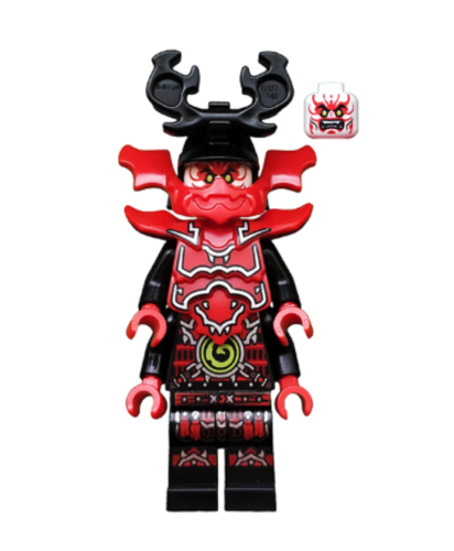 Lego General Kozu 70596 (Black) Day of the Departed Ninjago Minifigure ...