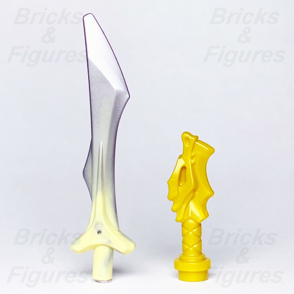 LEGO® Ninjago Dragonbone Sword & Dragon Hilt Minifigure Weapon Part ...