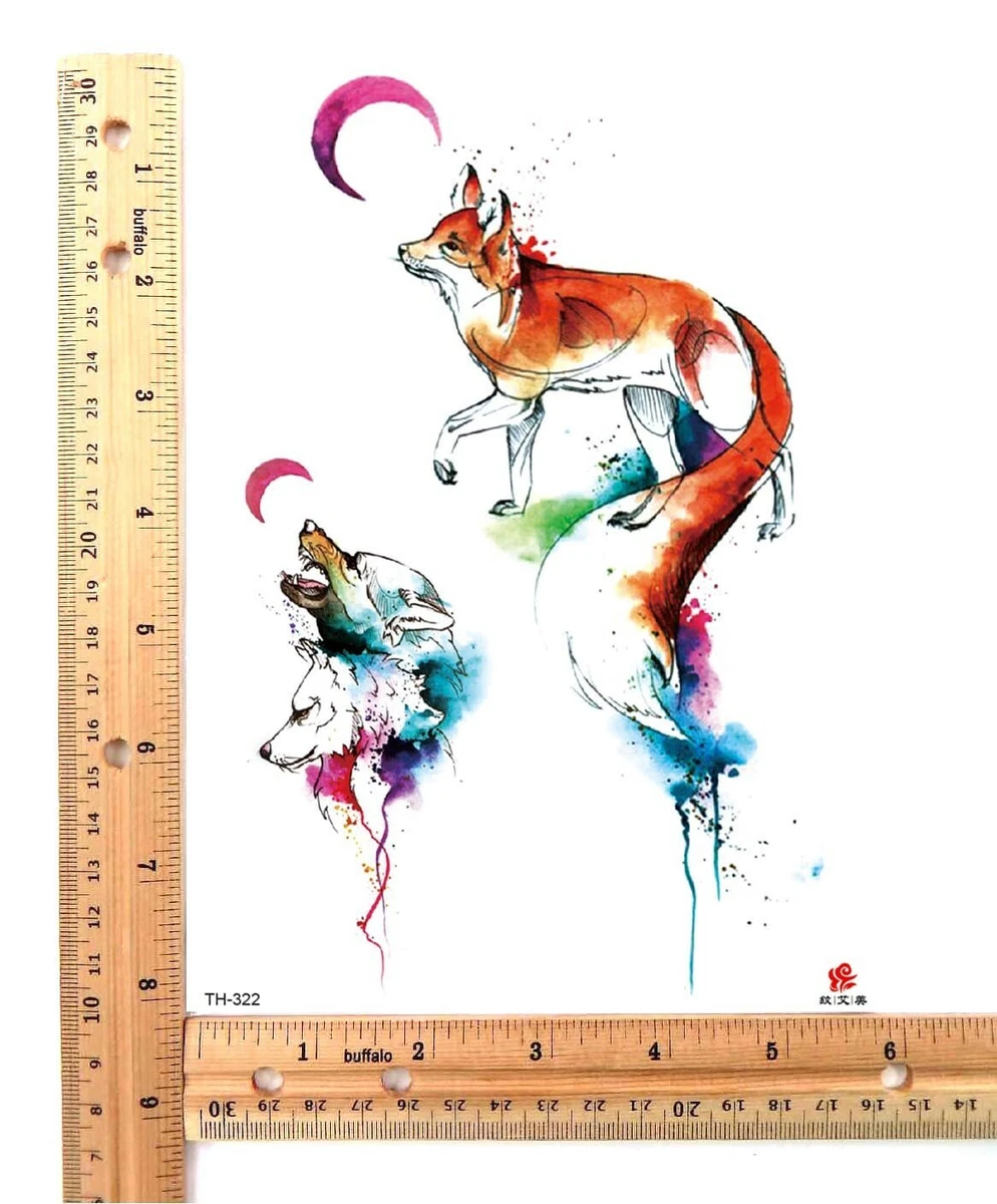 Beautiful Fox Tattoos