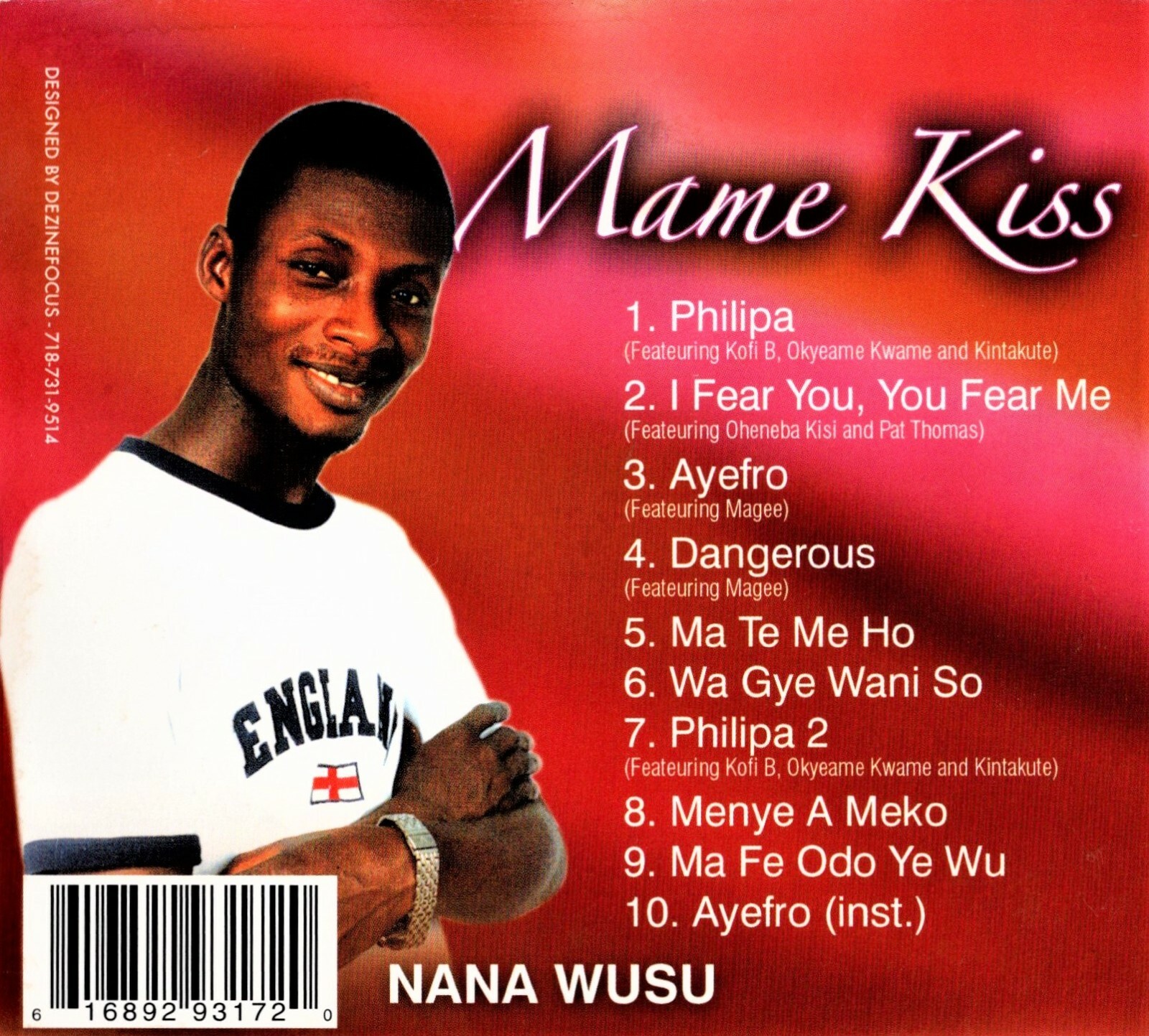 WUSU, Nana, Mame Kiss. Ghana. CD. Margwus 69-2. . Like New | eBay