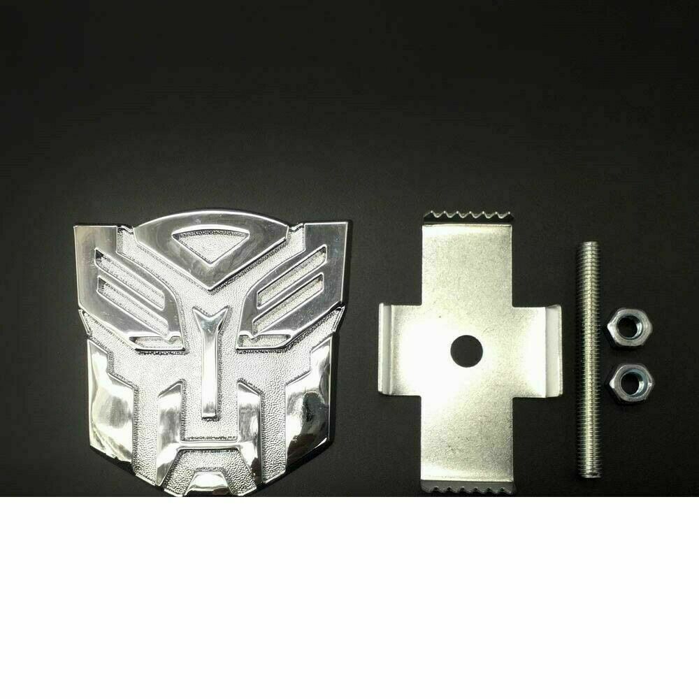 Transformers Logo Transformers Autobots Logo Car Chrome Badge Silver