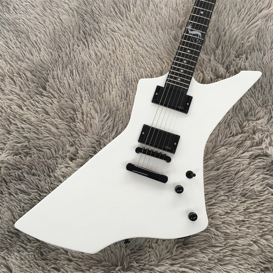 Snow White Snakebyte Electric Guitar Metallica James Hetfield Active ...