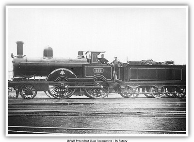 LNWR Precedent Class railroad Train Railway | eBay