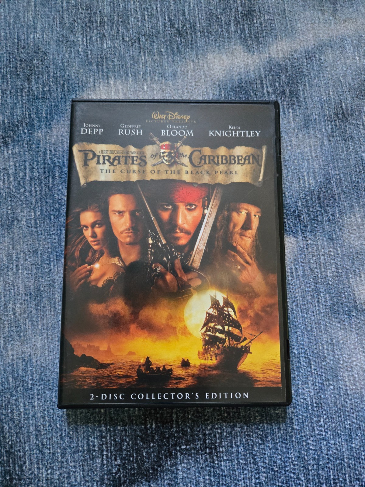 Pirates of the Caribbean: The Curse of the Black Pearl (DVD, PG-13 ...