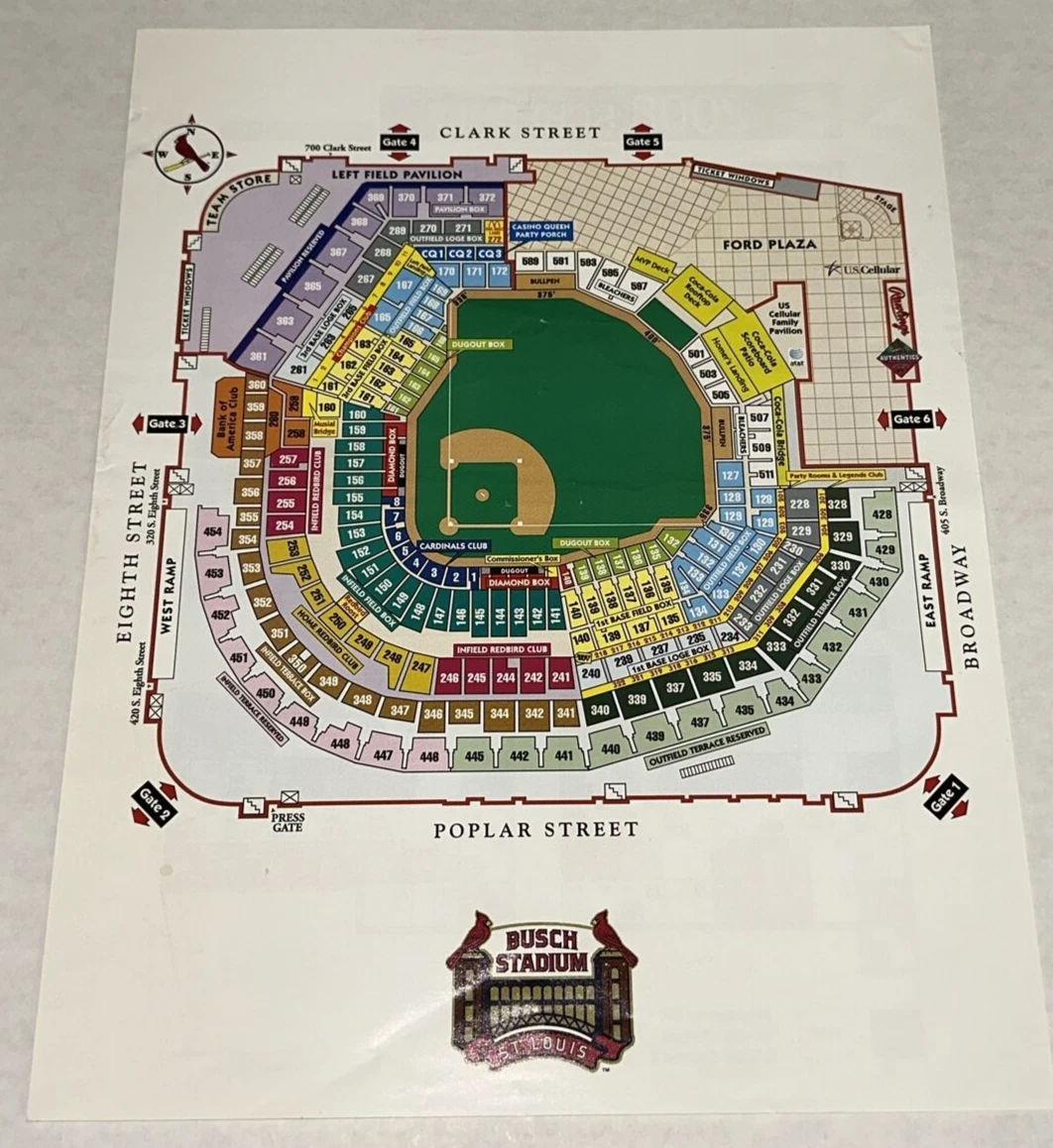 St Louis Cardinals Seating Map | Cabinets Matttroy