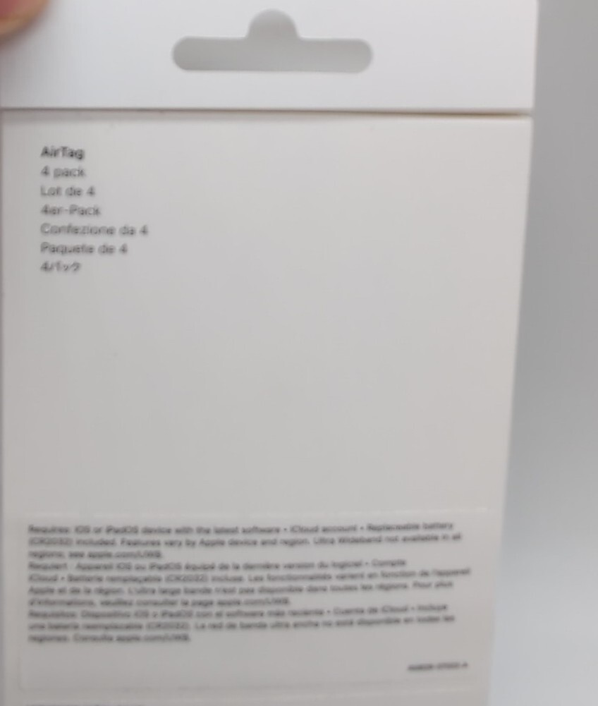 Apple AirTag - White, 4-Pack for sale online | eBay