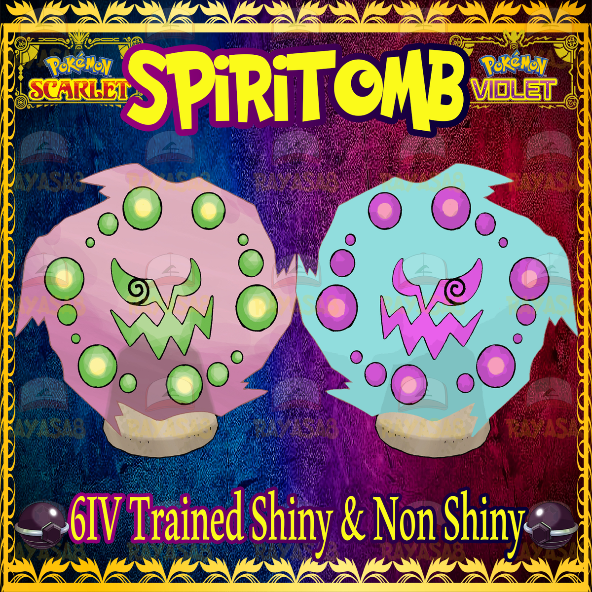Shiny Spiritomb X Y