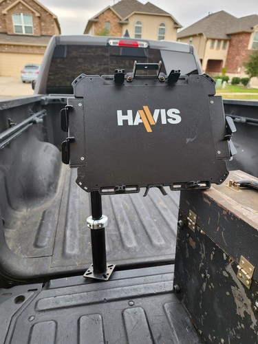 Havis UT-1001 Computer laptop vehicle mount universal mount swing tilt ...