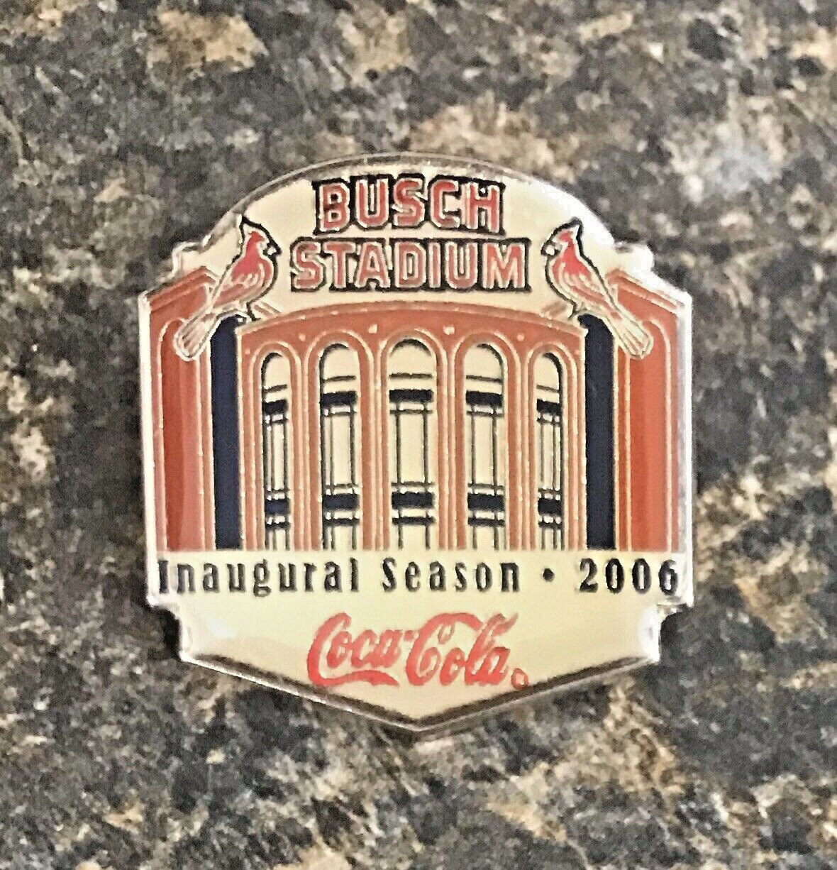 St Louis Cardinals Coca-Cola Busch Stadium 2006 Inaugural Season Pin ...