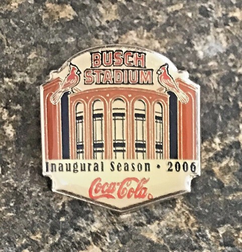 St Louis Cardinals Coca-Cola Busch Stadium 2006 Inaugural Season Pin ...
