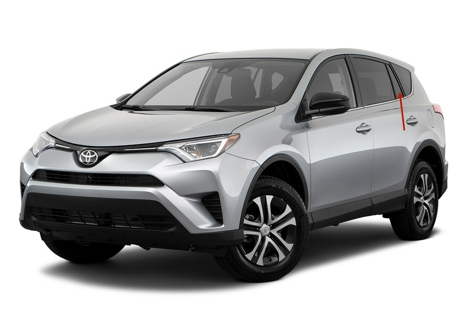 Fits 2013-2018 Toyota RAV4 Driver Side Left Rear Vent Window Glass | eBay