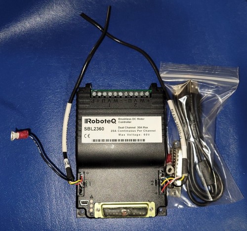 RoboteQ SBL2360 Dual Channel Brushless DC Motor Controller, DIY R2D2 ...