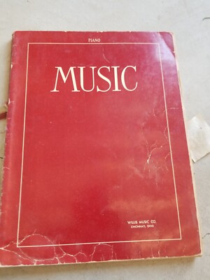 Piano Music Willis Music co. 1939 PB sheet Music | eBay
