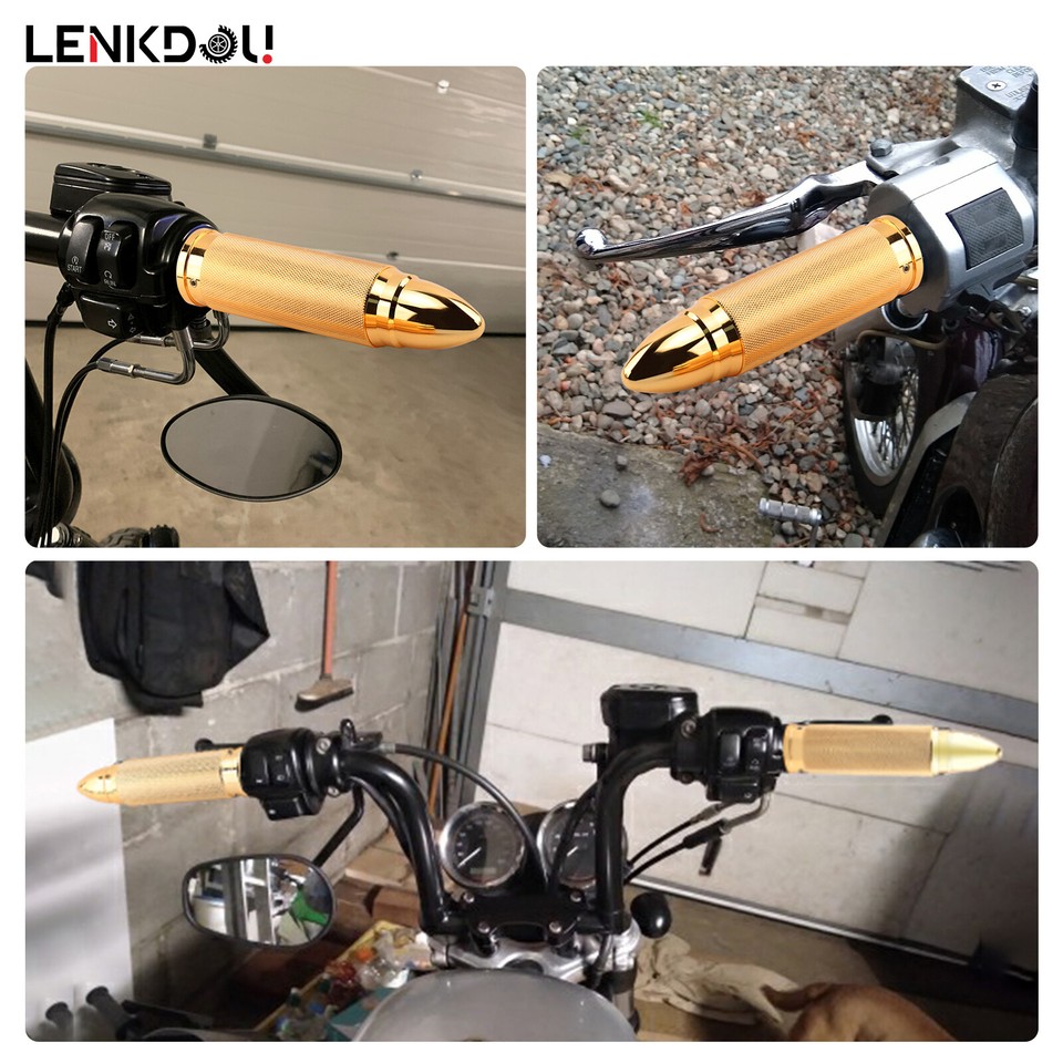 CNC Internal Throttle ASSEMBLY 1" 7/8" Motorcycle Grip For Harley ...