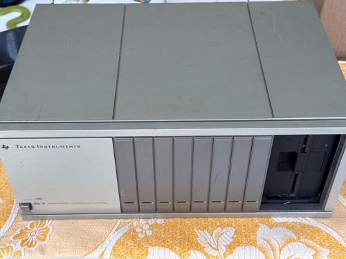TI 99/4A Peripheral Expansion Box 32K Expansion RS232 Floppy Drive Flex ...