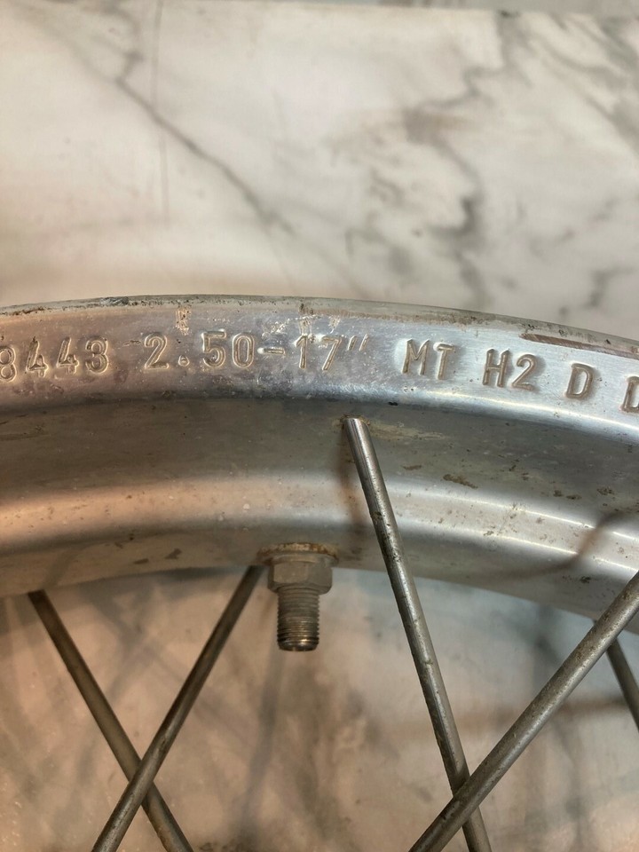 93 BMW R100 R 100 GS GSPD Paris Dakar rear back wheel rim straight | eBay