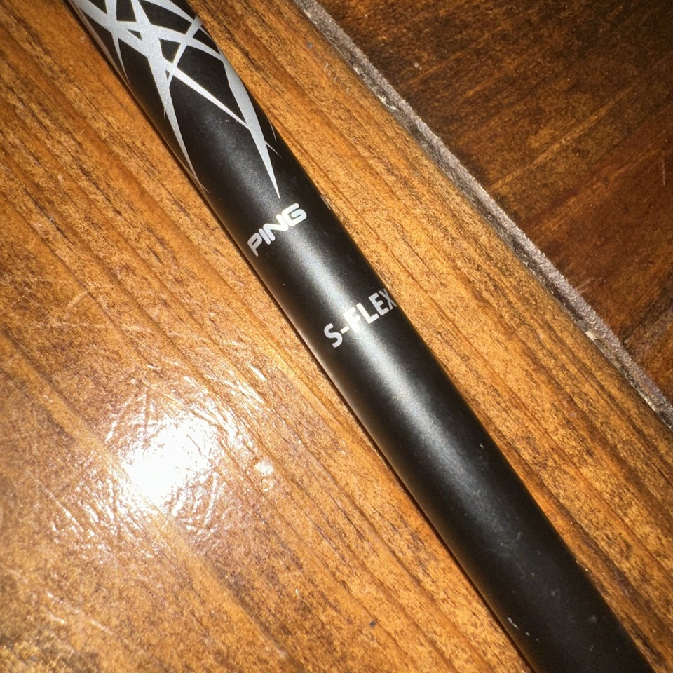 Ping PWR 65 Gram Driver Shaft • Stiff Flex • With Adapter • Mint Grip ⛳ ...