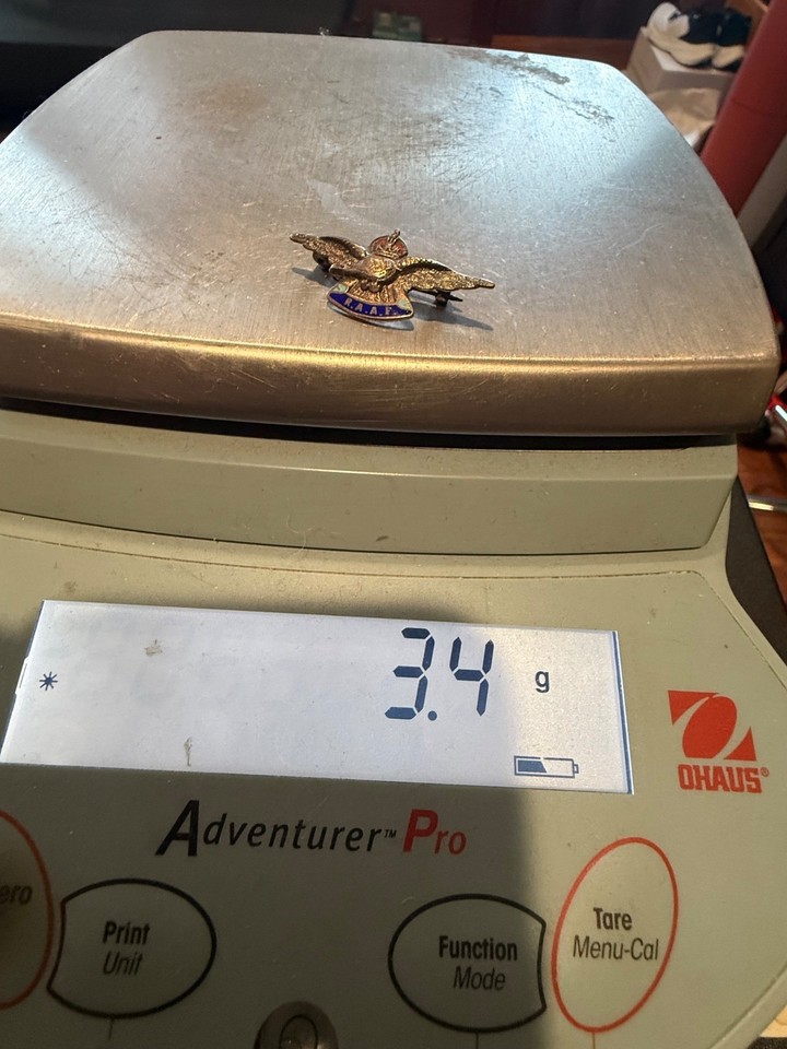 RARE ORIGINAL WW2 RAAF ROYAL AUSTRIAN AIR FORCE STERLING SILVER WINGS ...