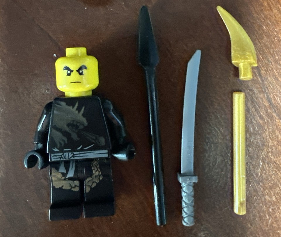 Lego Ninjago Minifigure NJO015 NJO15 Cole DX with weapons (B) | eBay