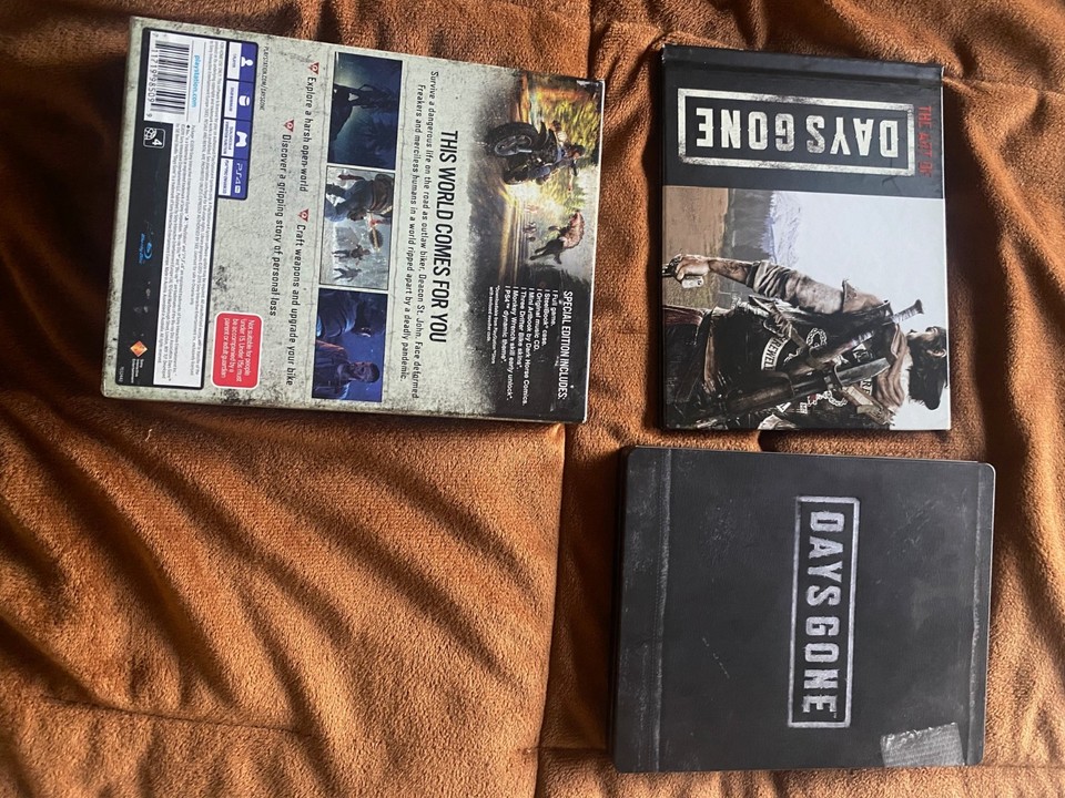 Days Gone Special Steelbook Edition with mini Art Book | eBay Australia