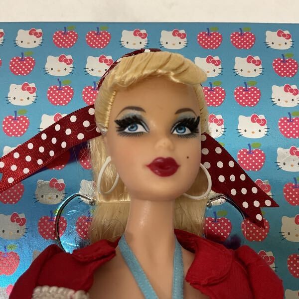 MATTEL SANRIO Barbie x Hello Kitty Collaboration Apple Tree 2008 Doll ...
