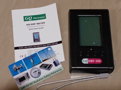 GQ EMF-390 3in1 multi-field EMF Meter RF Detector - USED ONLY A FEW TIMES | eBay