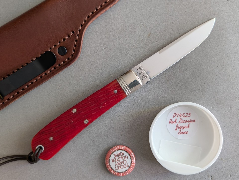 GEC Great Eastern Cutlery #P74 Northfielld Stingray P74525 Red Licorice ...