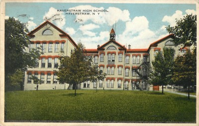 A View Of Haverstraw High School, Haverstraw, New York NY | eBay