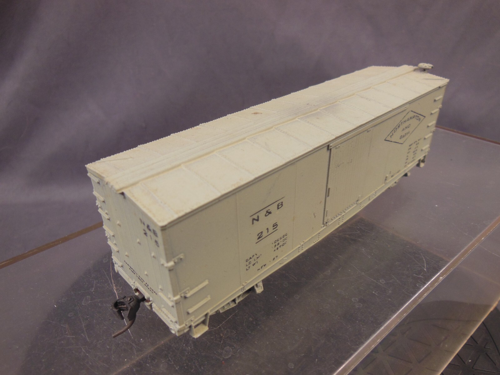HO SCALE NORTHAMPTON & BATH N&B 215 36' BOX CAR | eBay
