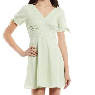 Copper Key Pastel Green Gingham Sundress XL | eBay