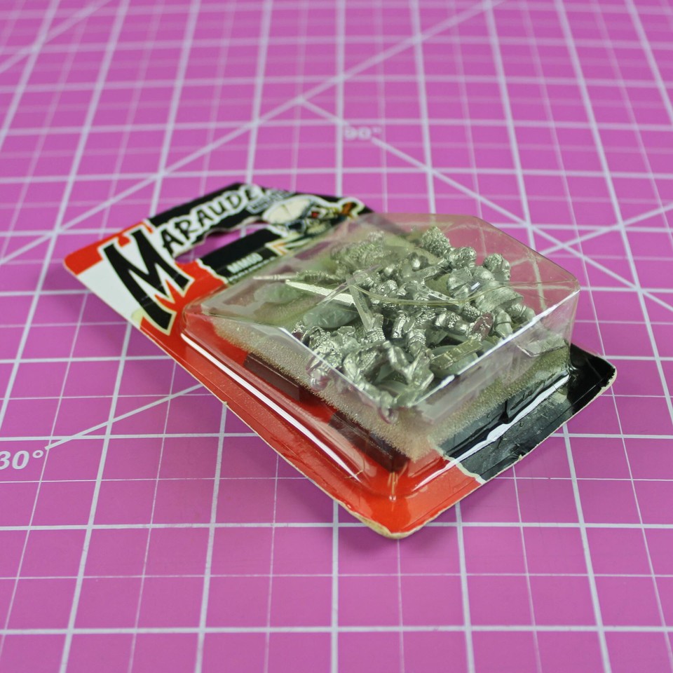 Warhammer Marauder Miniatures MM60 Fighters - Metal Rare OOP Empire ...