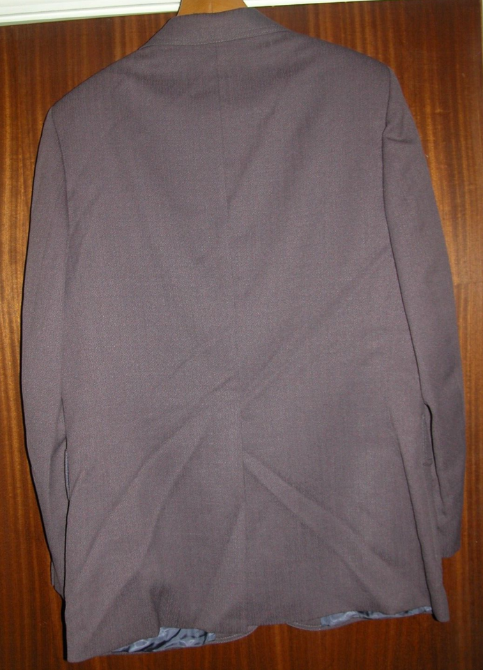 Vintage Men s Kammgarn Trevira Jacket in a soft muted purple colour ...