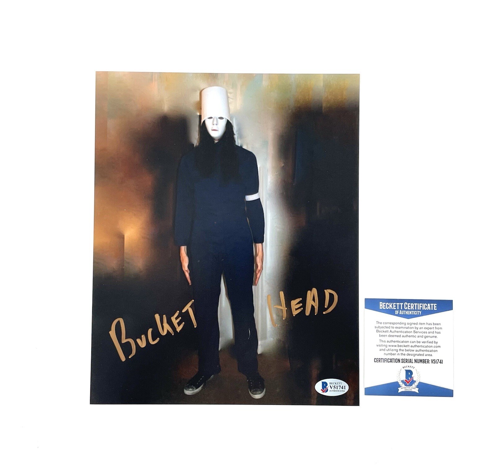 Guns N' Roses Autographed Signed Buckethead Limited Edition 8X10 Photo ...