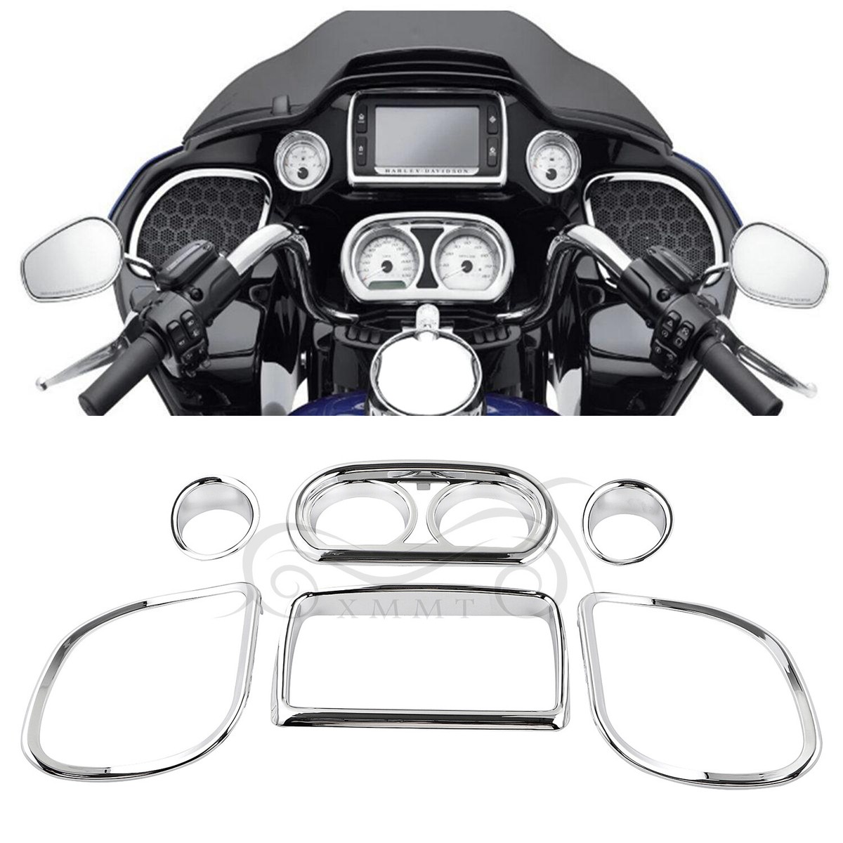 1520 Road Glide Inner Fairing Trim Kit For Harley Sma Motorcycle