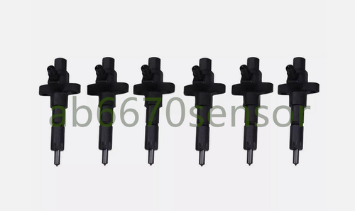 6PCS Fuel Injector fits 115300-2502 for Isuzu Engine 6BD1, 6BG1 Hitachi ...