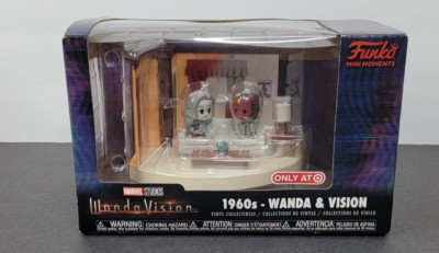 Funko Mini Moments Wanda and Vision 1960s Target Exclusive 889698609579 ...