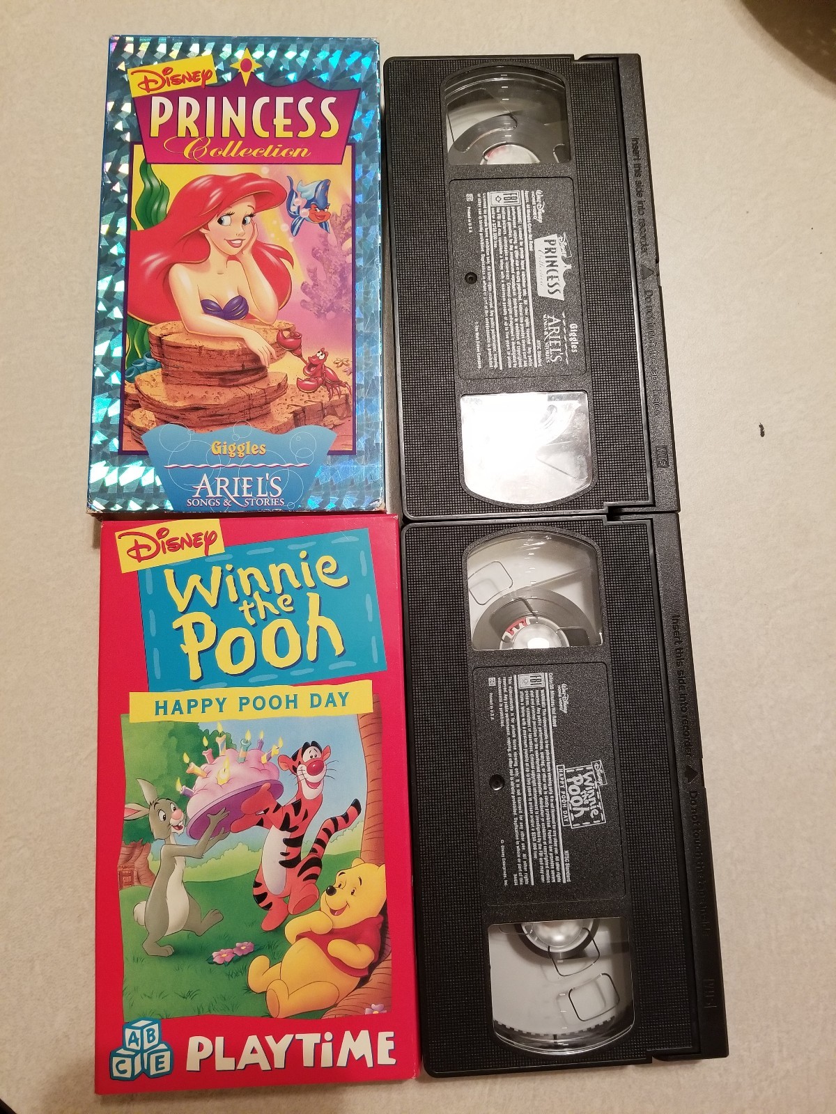 Ariels Songs and Stories - Giggles (VHS, 2000, Princess Collection) for ...