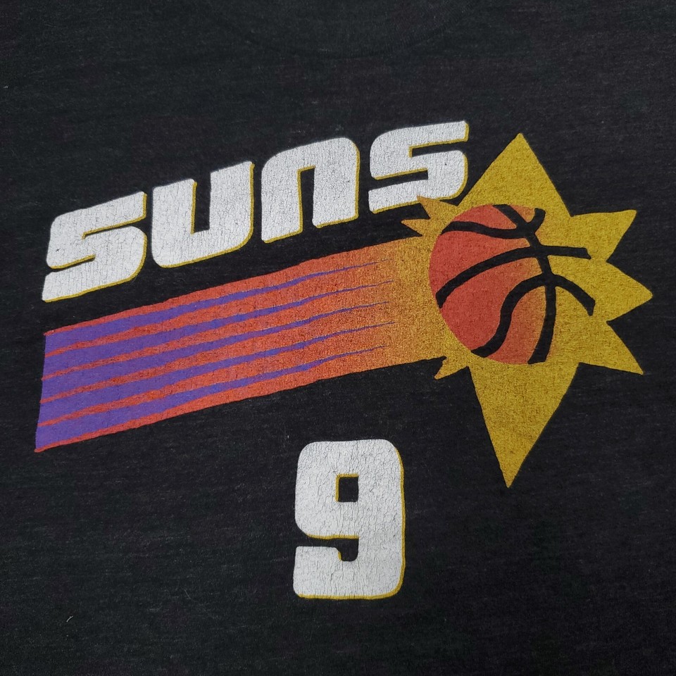 Homage NBA Phoenix Suns Retro Logo Graphic T-Shirt Mens S USA MADE Dan ...