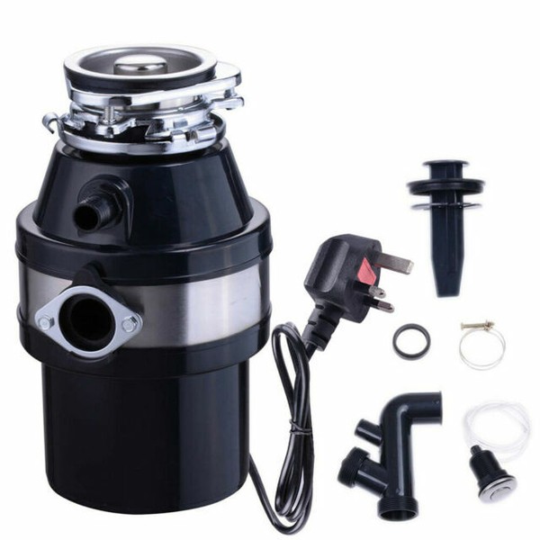 Kitchen Food Waste Disposer Sink Drain Garbage Disposal Unit Stainless ...